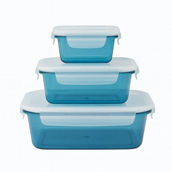 LocknLock | Kitchen | Locknlock Rectangle Food Storage Containers Set ...